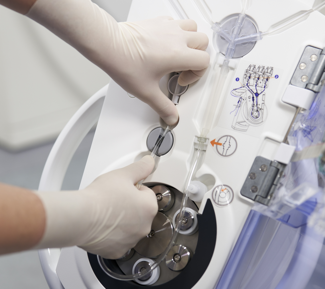 Disposables for ulrich medical contrast media injectors