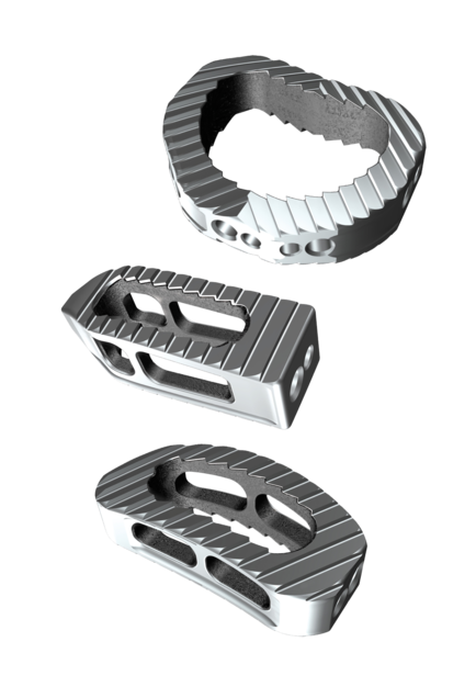 tezo™ – Gamme de cages en titane