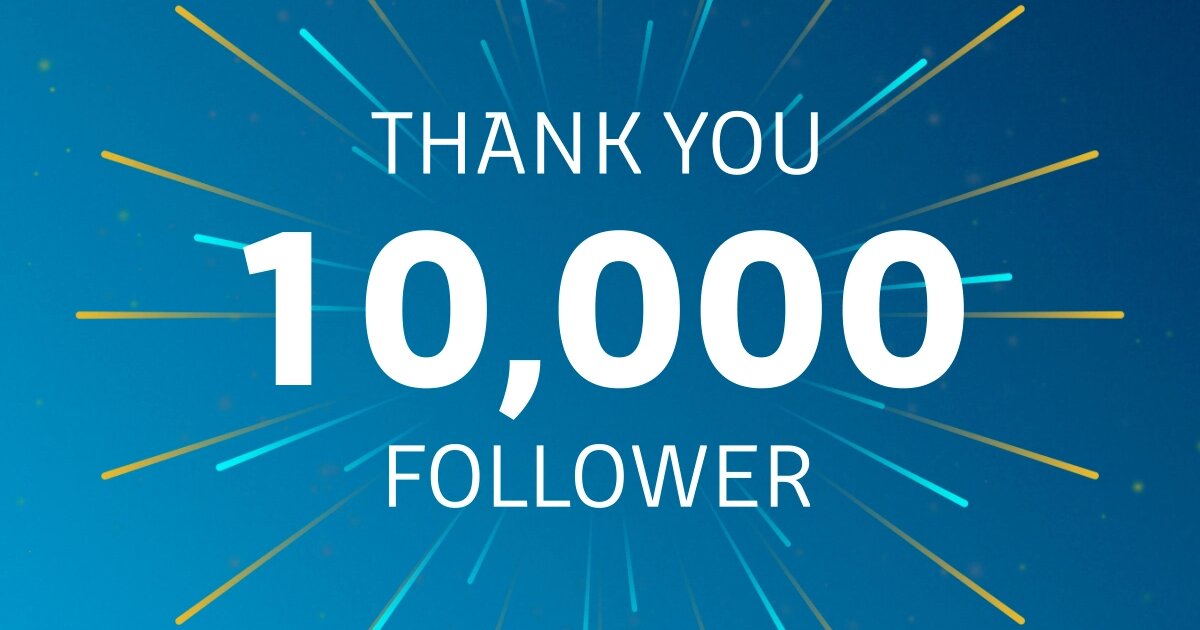 Milestone 10 000 Followers On Linkedin