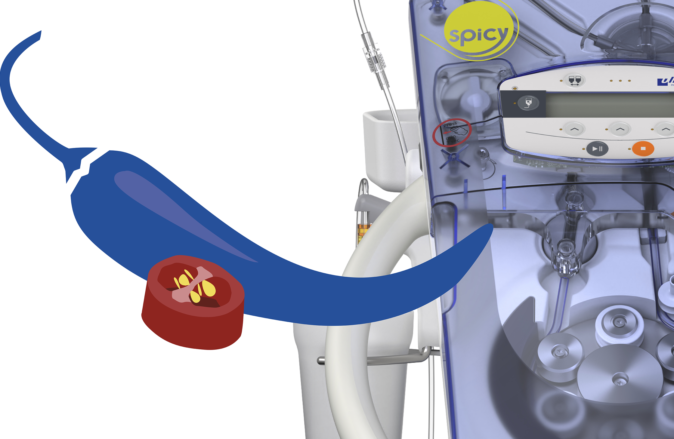 CT motion™ SPICY – contrast media injector for CT